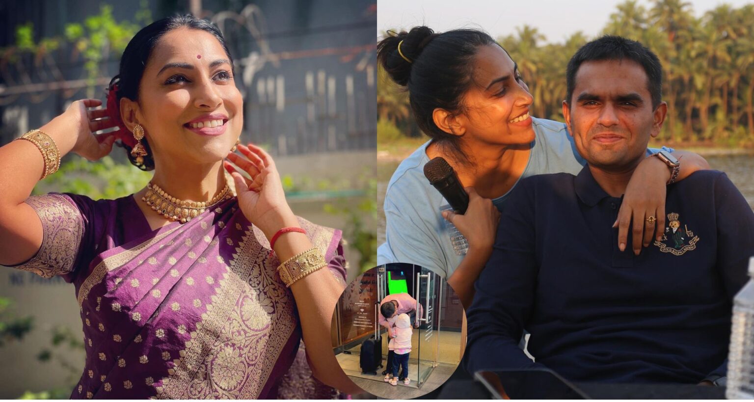 Kranti Redkar Daughters Bonding: क्रांतीच्या मुलीचं बाबांशी घट्ट नातं ...