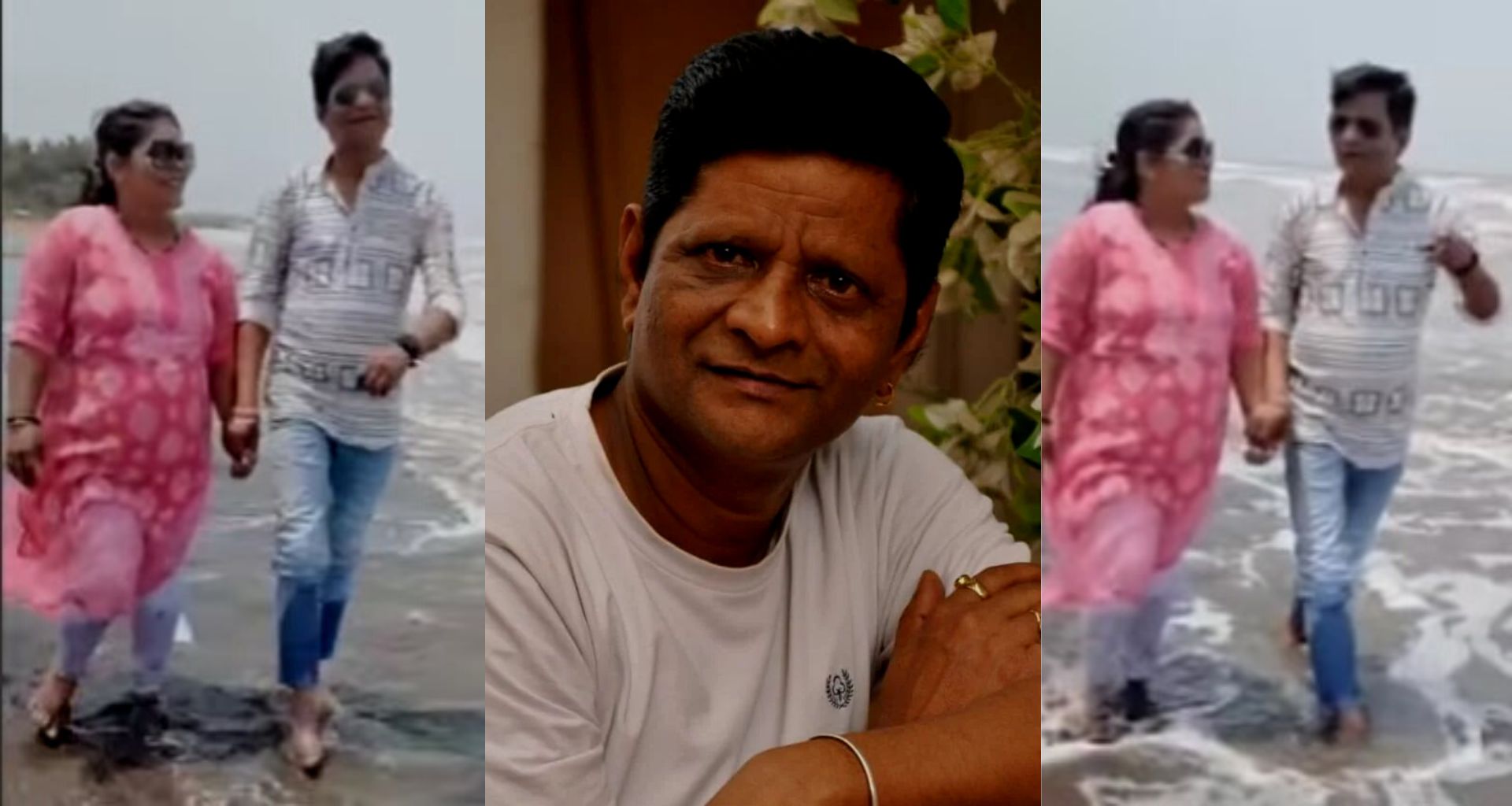 Prabhakar More Family Time : बायकोचा हात हातात प्रभाकर मोरेंचा ...