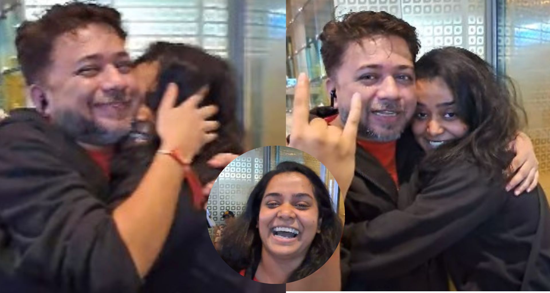 एअरपोर्टवर नवऱ्याला पाहून चेतनाला आलं रडू, व्हिडीओ होतोय व्हायरल ...