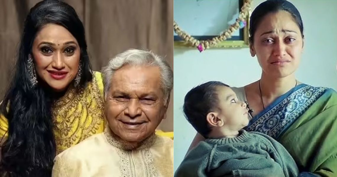 दयाबेनला पितृशोक, ८४ व्या वर्षी नाटककार भीम वाकाणी यांचे निधन, लेकीवर ...